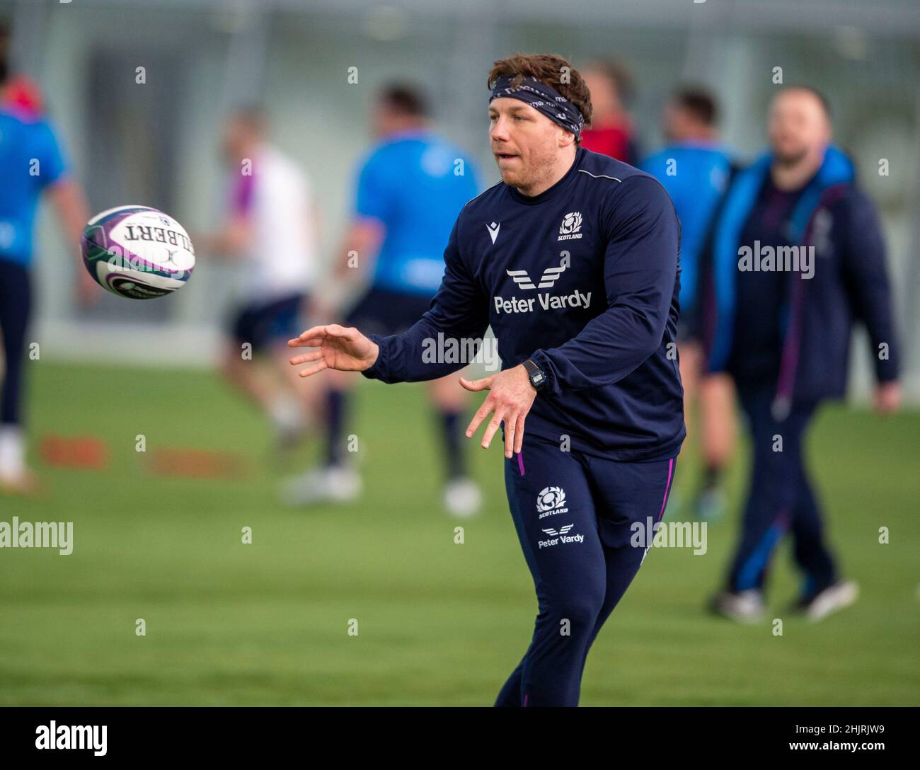 Edinburgh, Scotland, UK. January 31st 2022. Guinness Six Nations rugby ...
