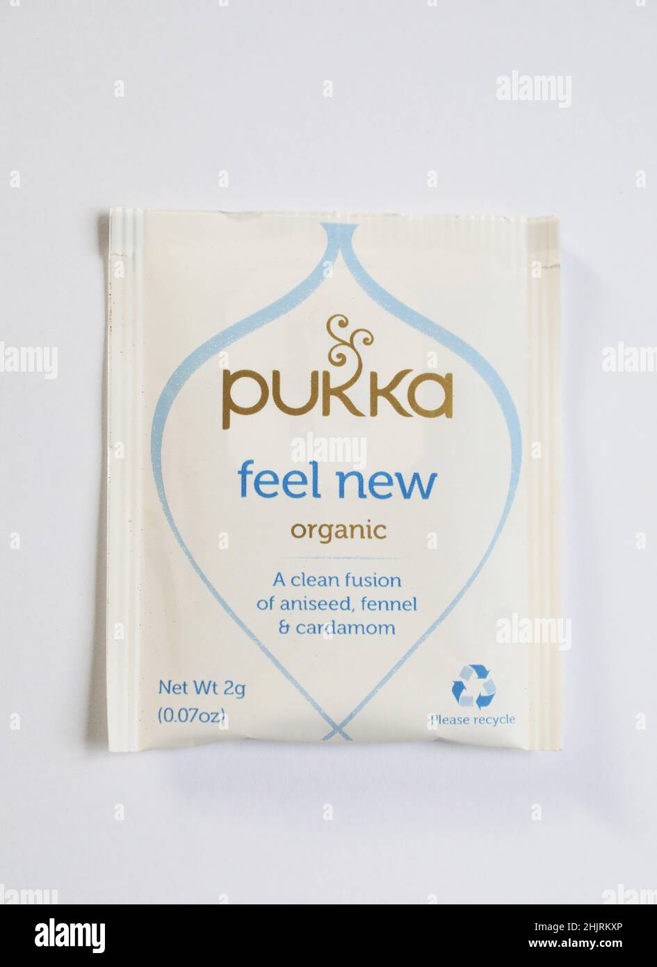Pukka feel new organic tea hi-res stock photography and images - Alamy