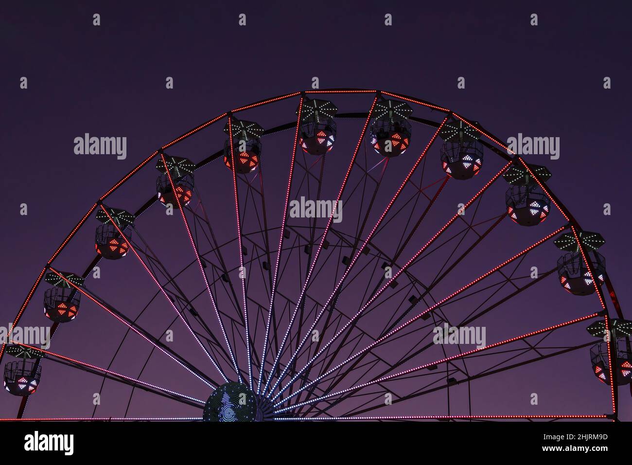 Abstract Ferris Wheel