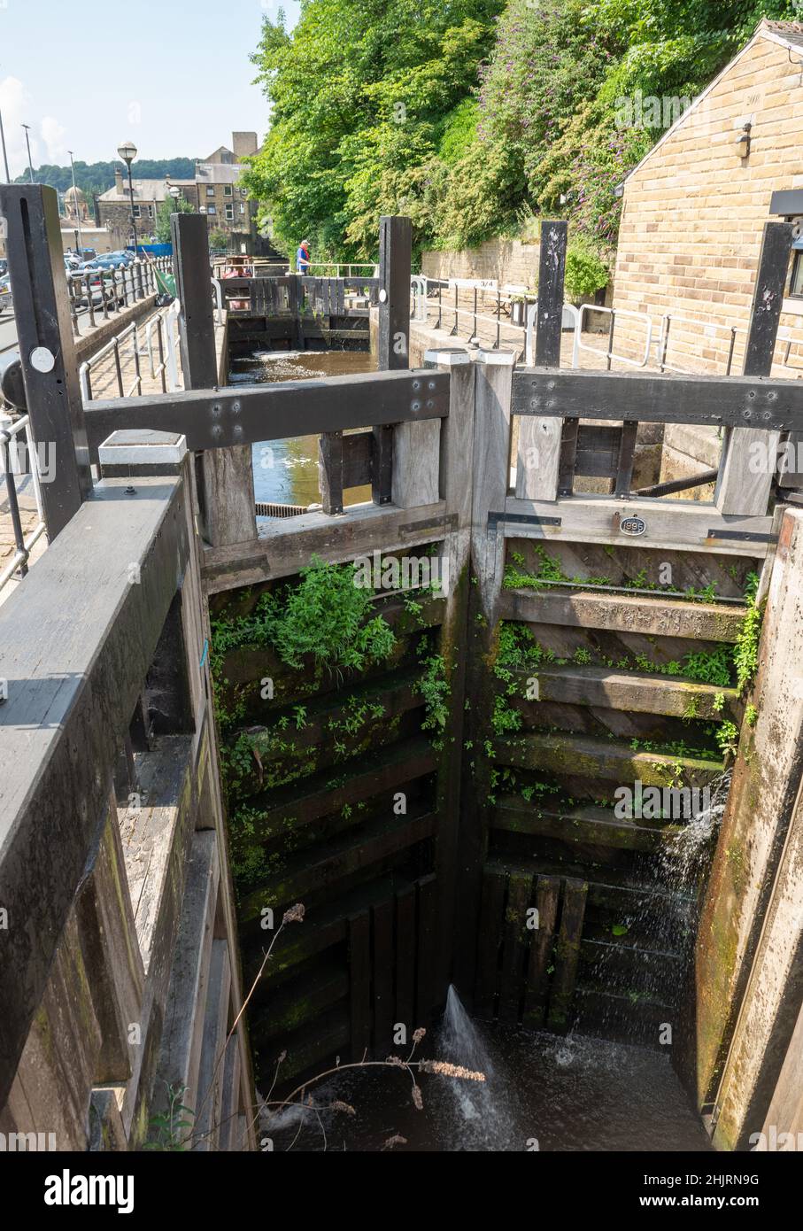 Tuel lane on the rochdale canal hi-res stock photography and images - Alamy