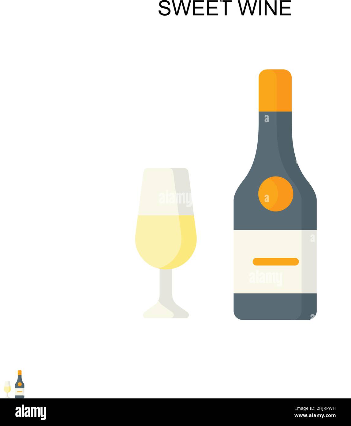 Bottle sherry spain Stock Vector Images - Alamy