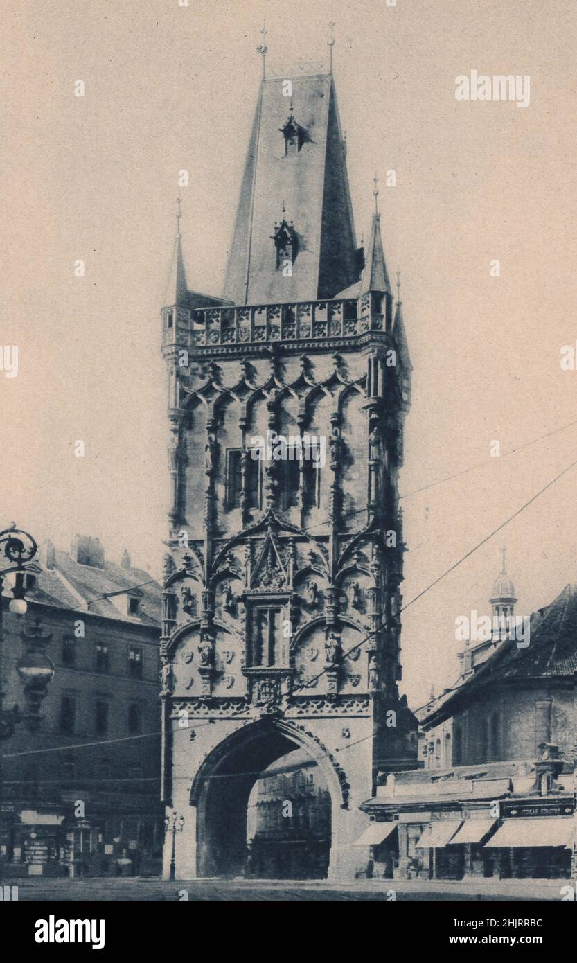 Built in 1475 by King Vladislav, the Powder Tower is one of many ...