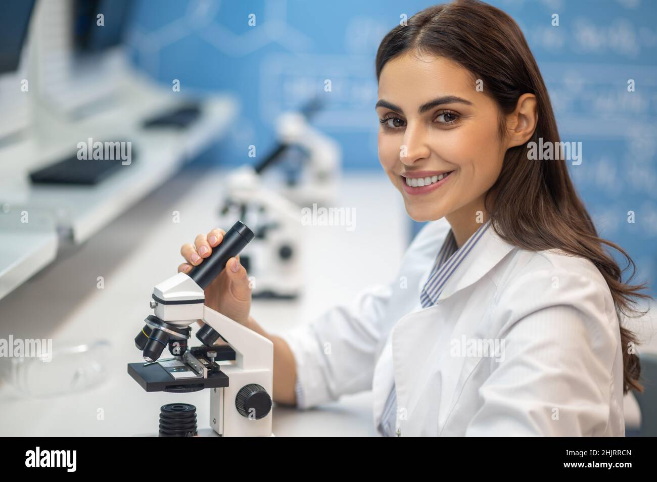 Successful lab experiment hi-res stock photography and images - Alamy