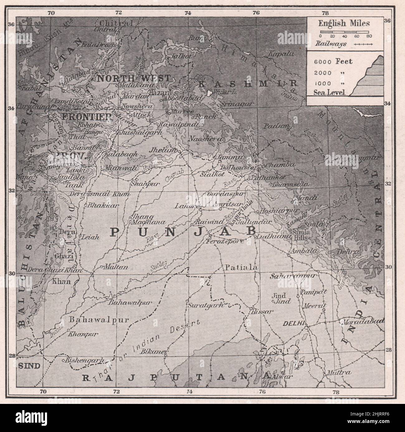 Plains that guard India's Western Gateways. Punjab & N.W. Frontier ...