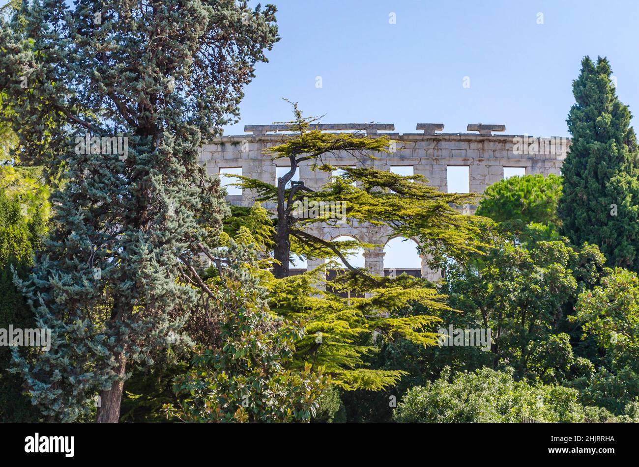 Roman amphitheatre gladiator arena hi-res stock photography and images ...