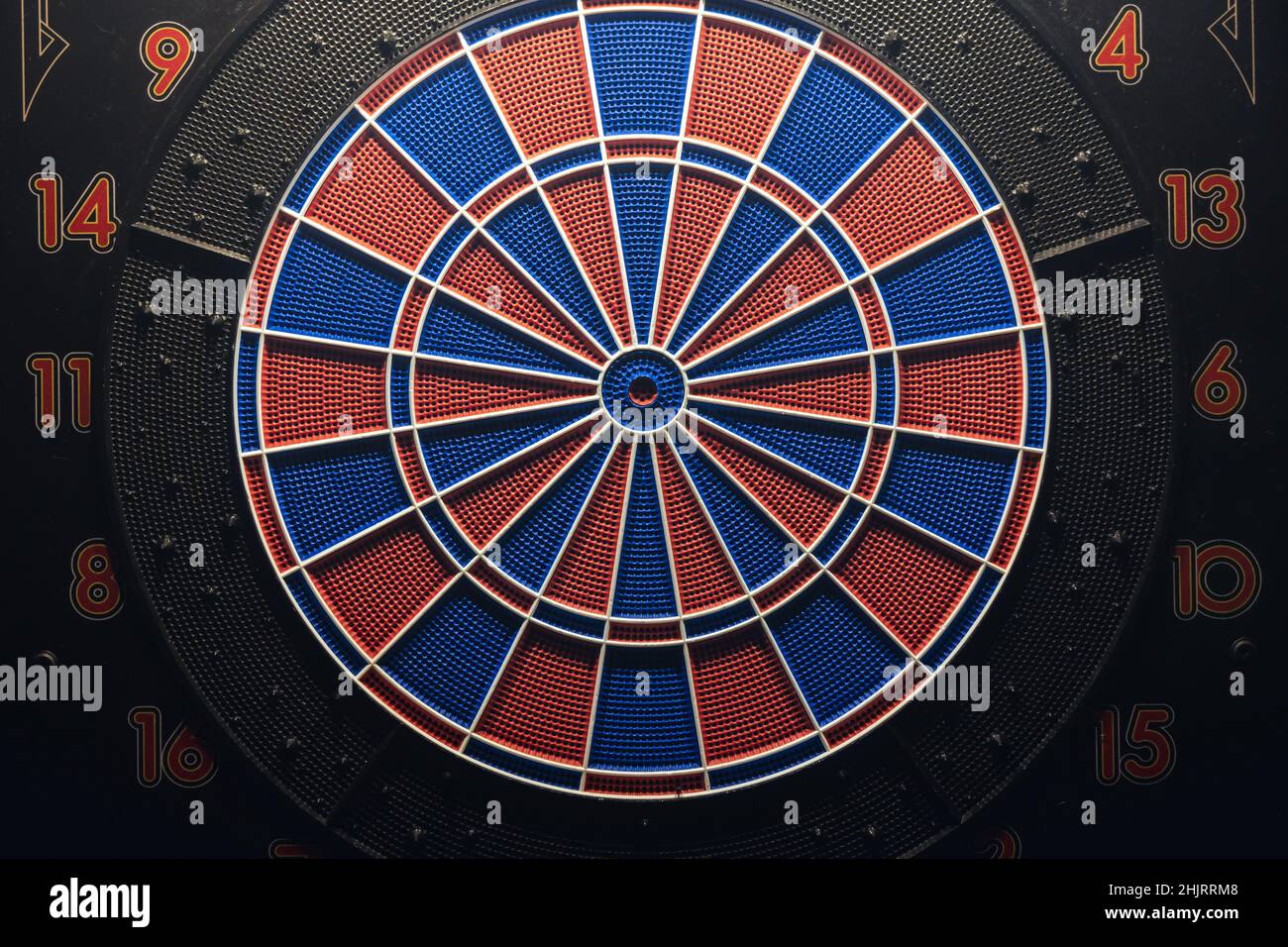 Close up on an electronic dart board Stock Photo - Alamy