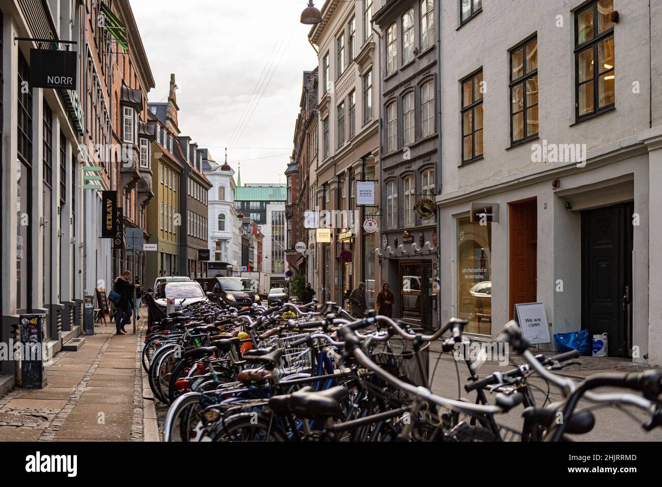 Copenhagen Denmark bicycle Stock Photo - Alamy