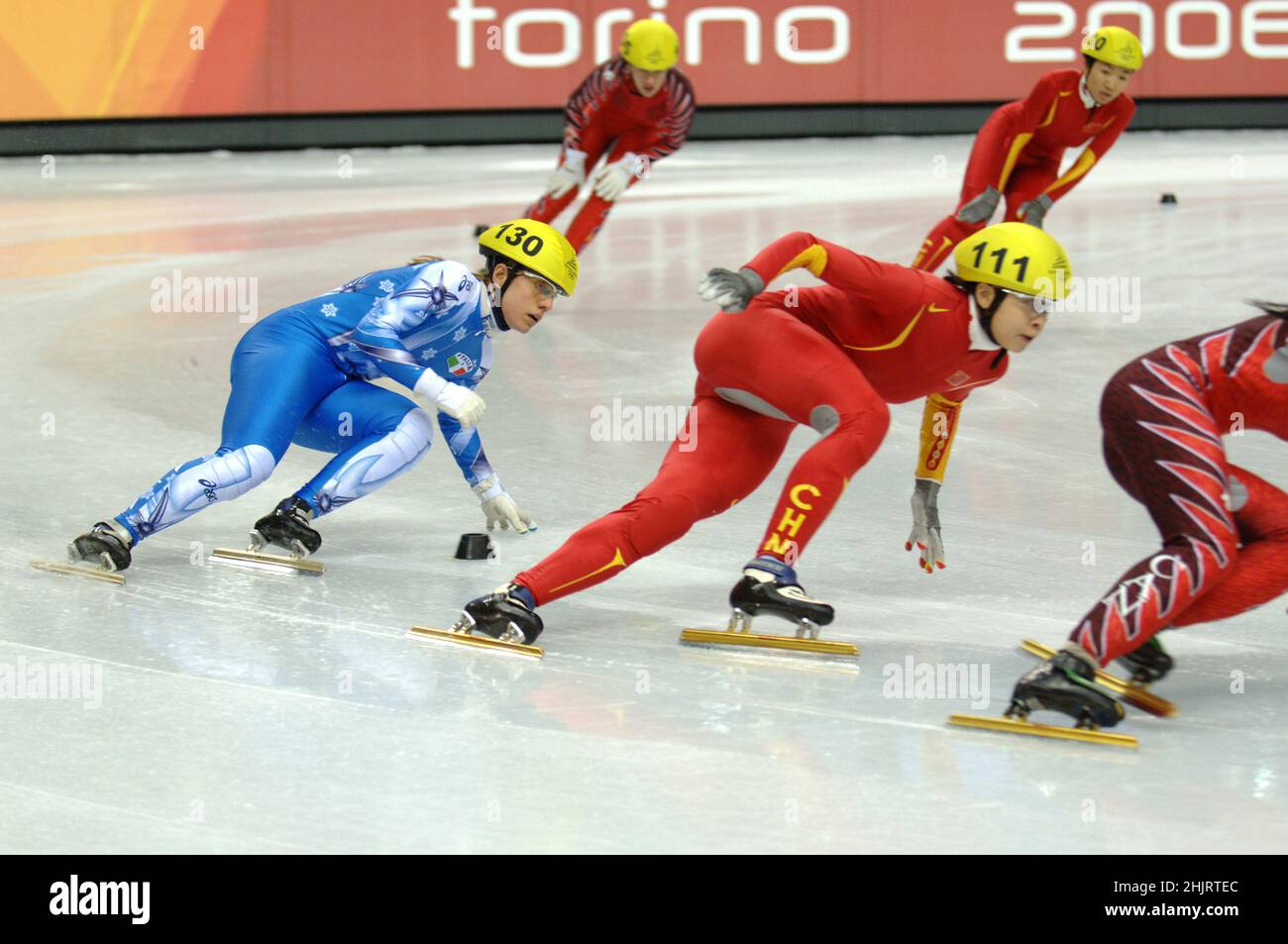 Turin Italy 2006-02-22: Turin 2006 Olympic Winter Games, Short Track ...