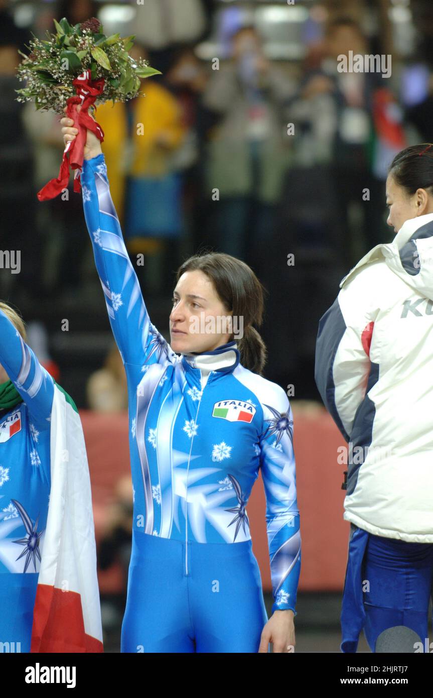 Turin Italy 2006-02-22: Turin 2006 Olympic Winter Games, Short Track ...