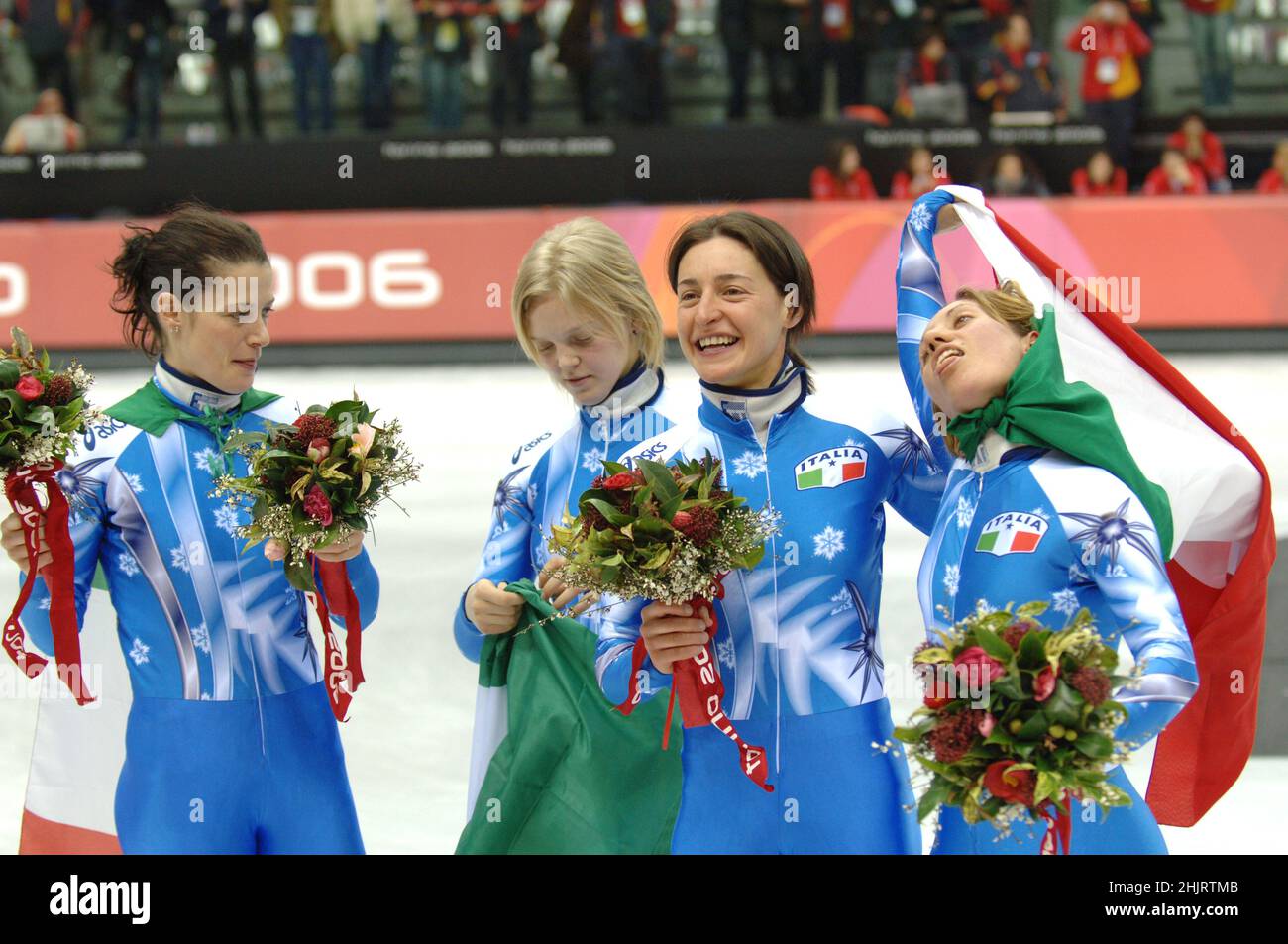 Turin Italy 2006-02-22: Turin 2006 Olympic Winter Games, Short Track ...