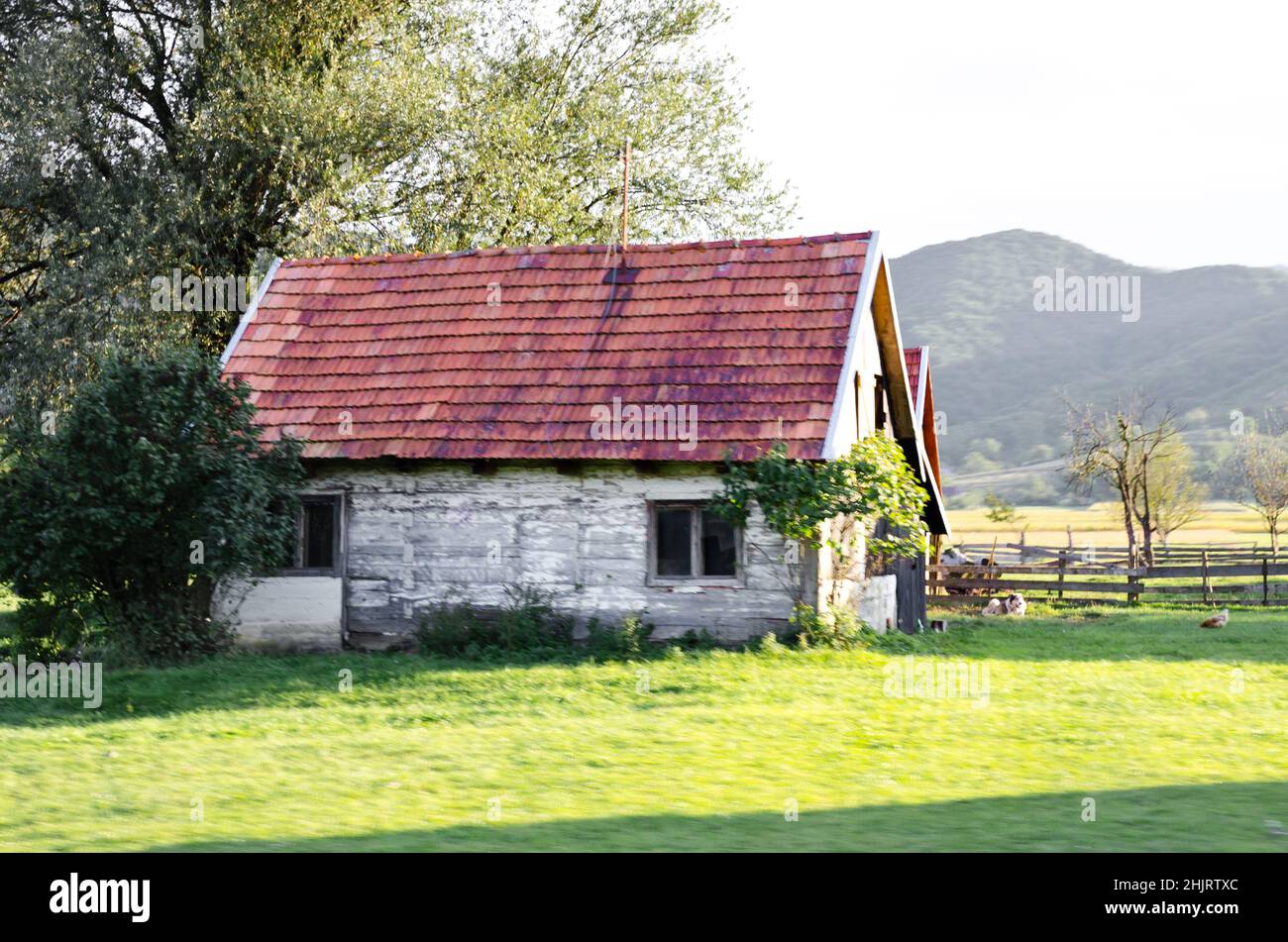 Village house croatian rustic farm hi-res stock photography and images ...