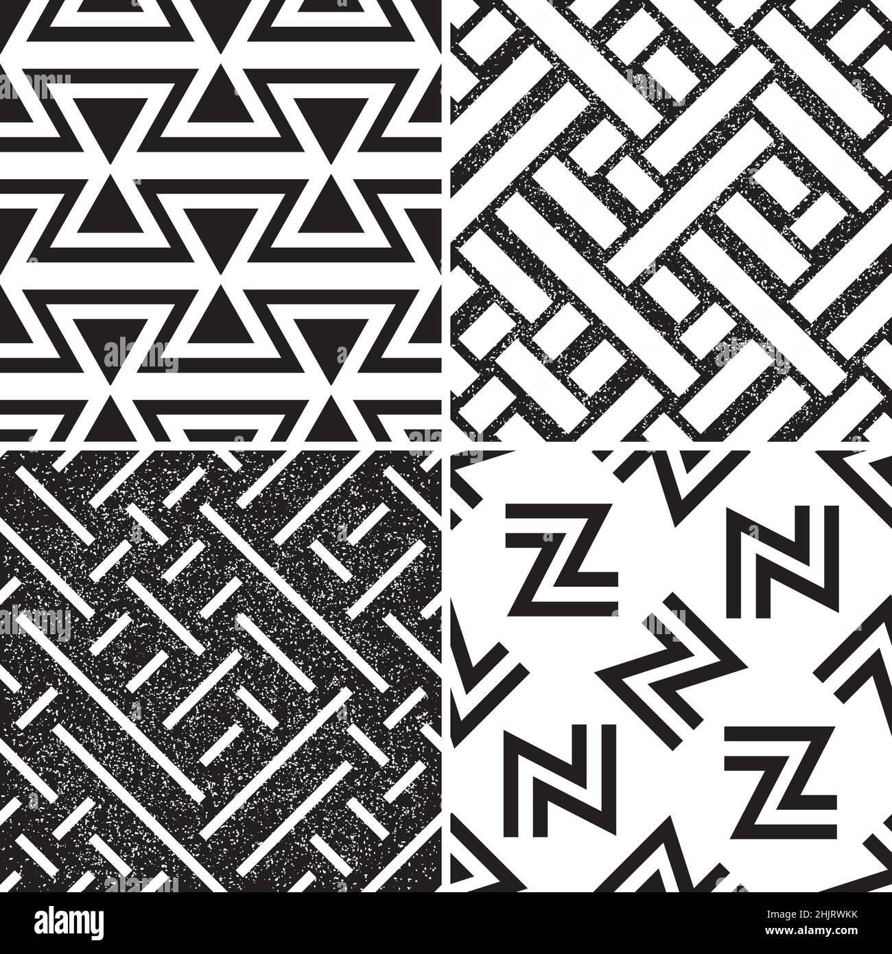 4 different vector patterns in the same package(eps). One pattern is ...