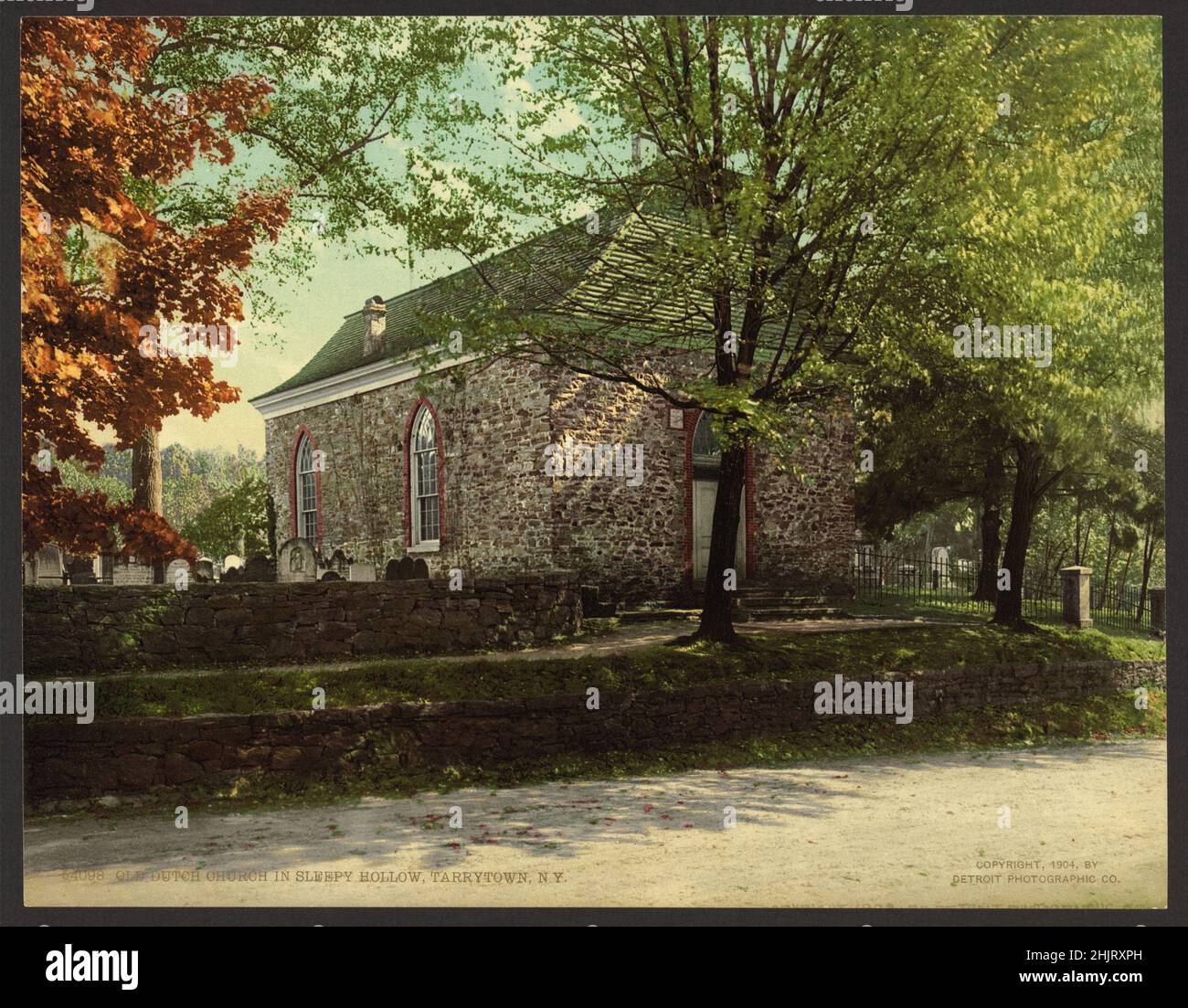 Old dutch church sleepy hollow hi-res stock photography and images - Alamy
