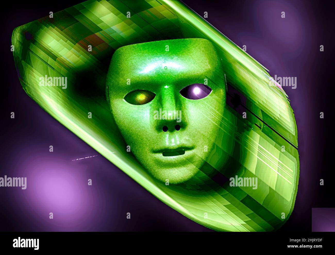 Edgar the green man Stock Photo - Alamy