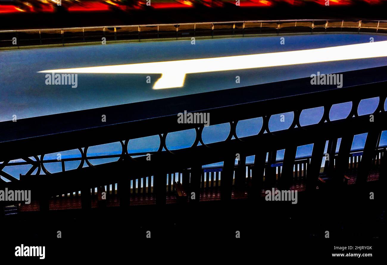 Slash in ice Stock Photo - Alamy