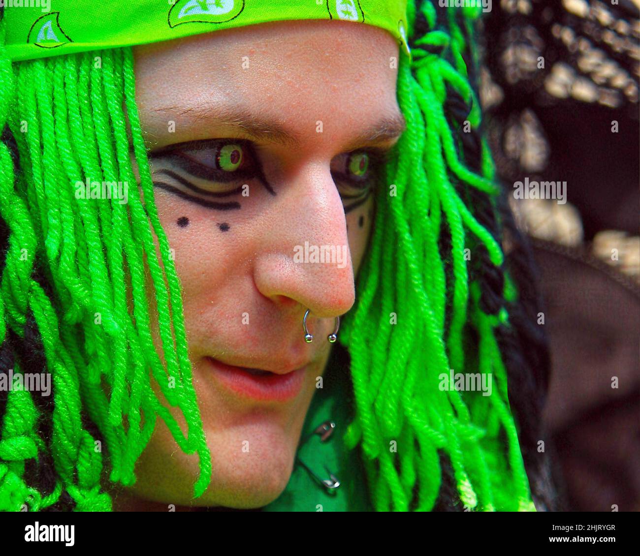 The Green Man Stock Photo - Alamy