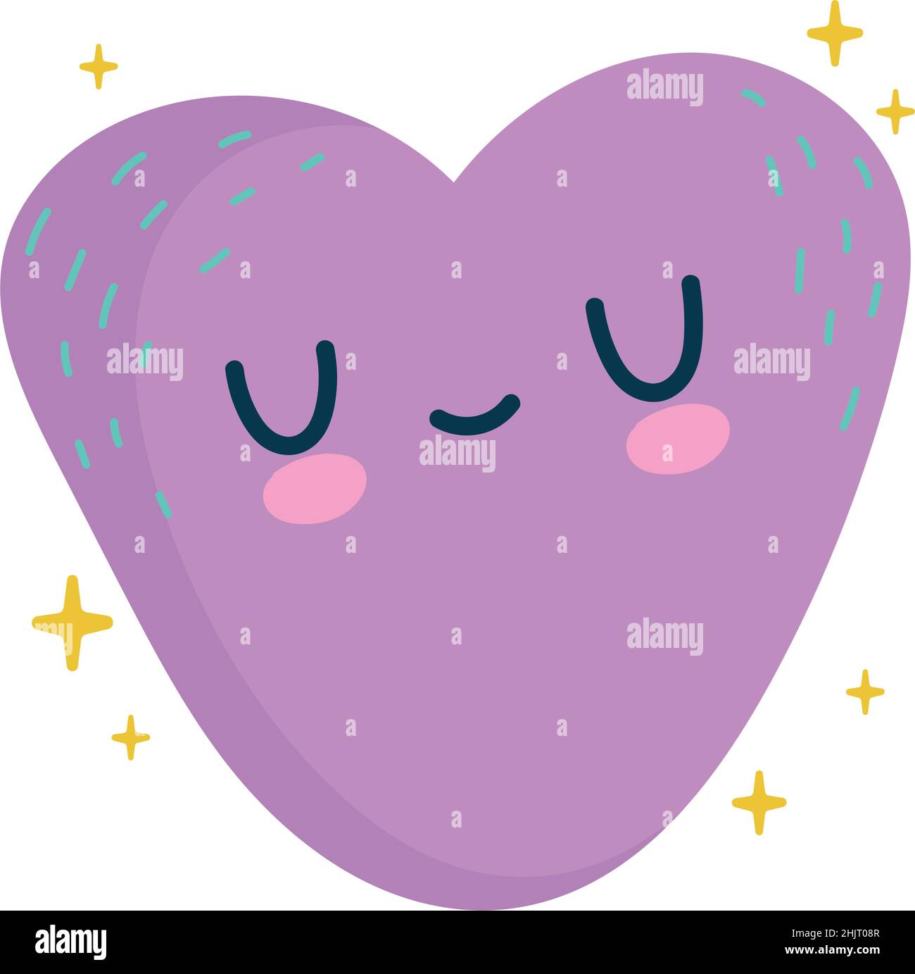 cute heart icon Stock Vector Image & Art - Alamy