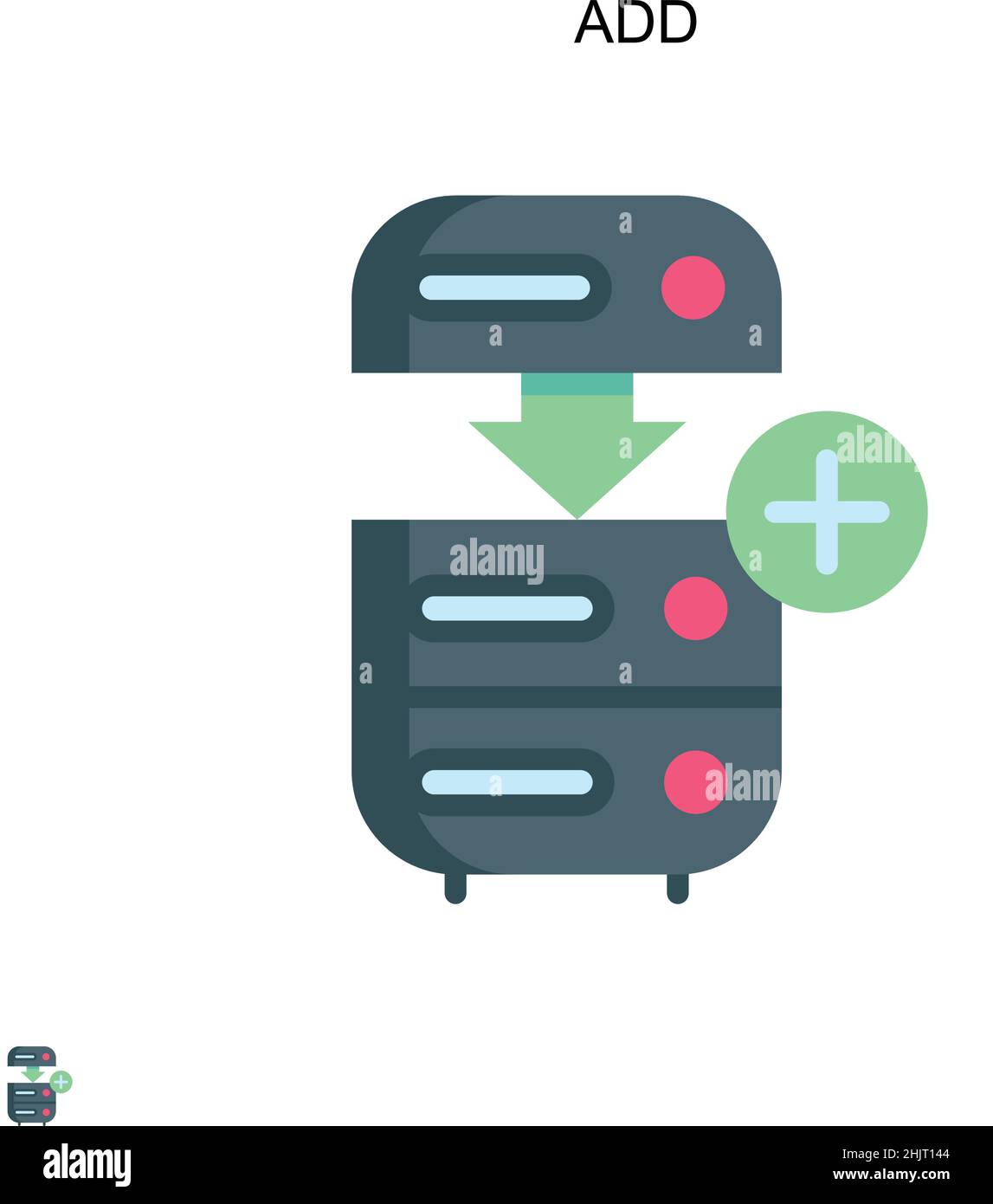 Add Simple vector icon. Illustration symbol design template for web ...