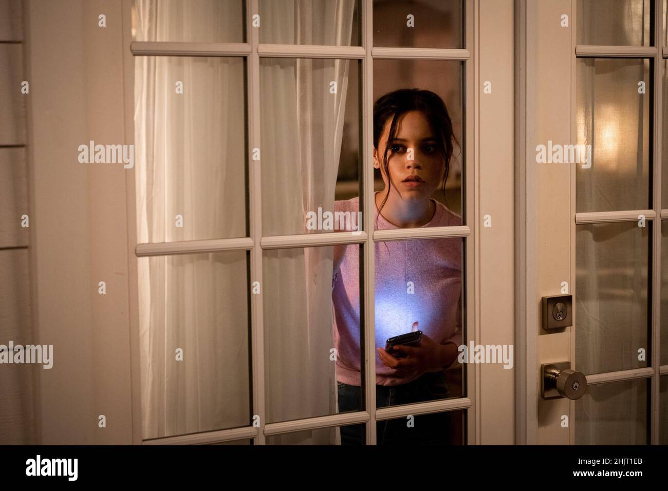 USA. Jenna Ortega in the (C)Paramount Pictures new movie: Scream (2022). Plot: Twenty-five years ...