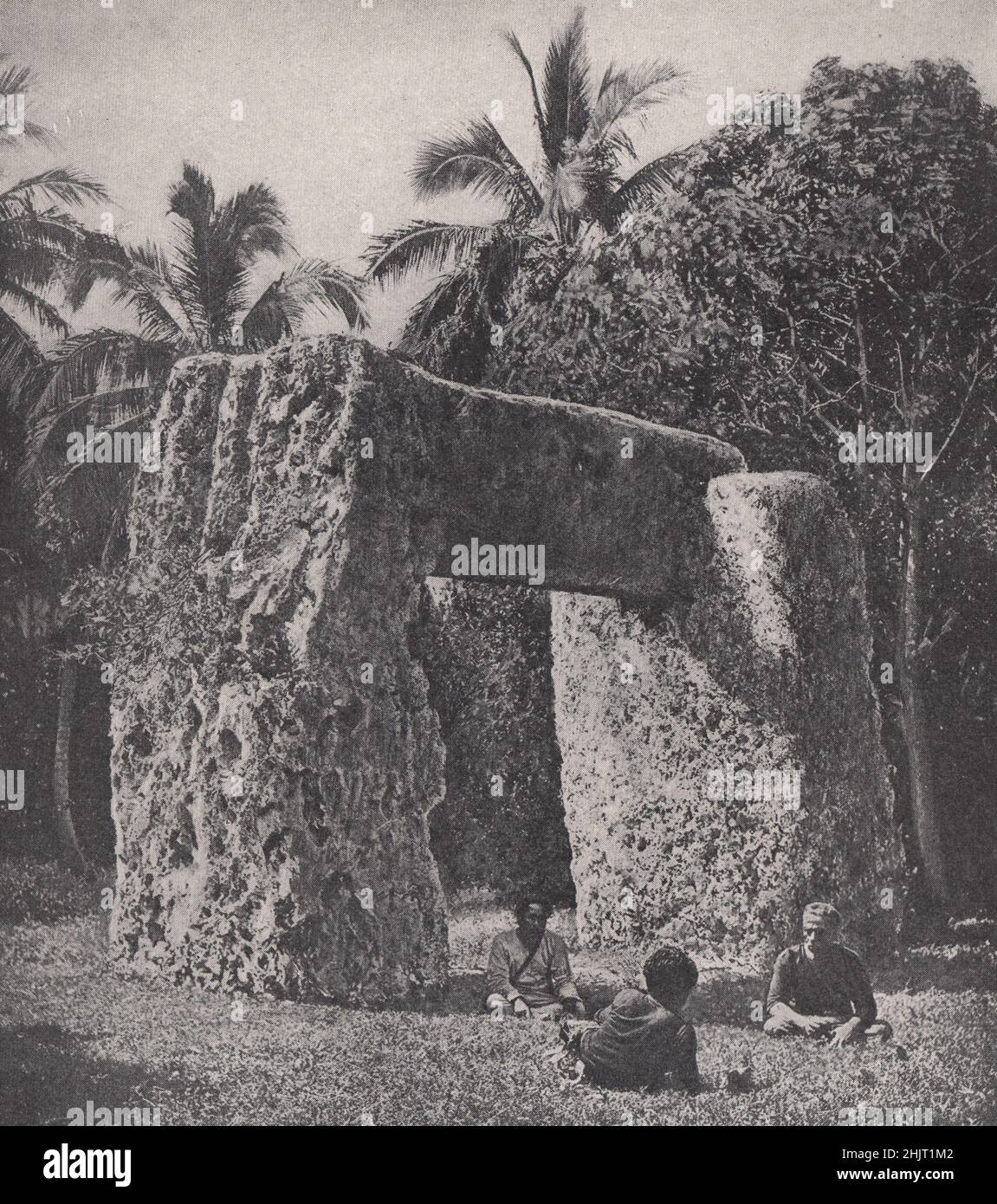 Solitary crumbling relics of a lost civilization. Haʻamonga ʻa Maui ...