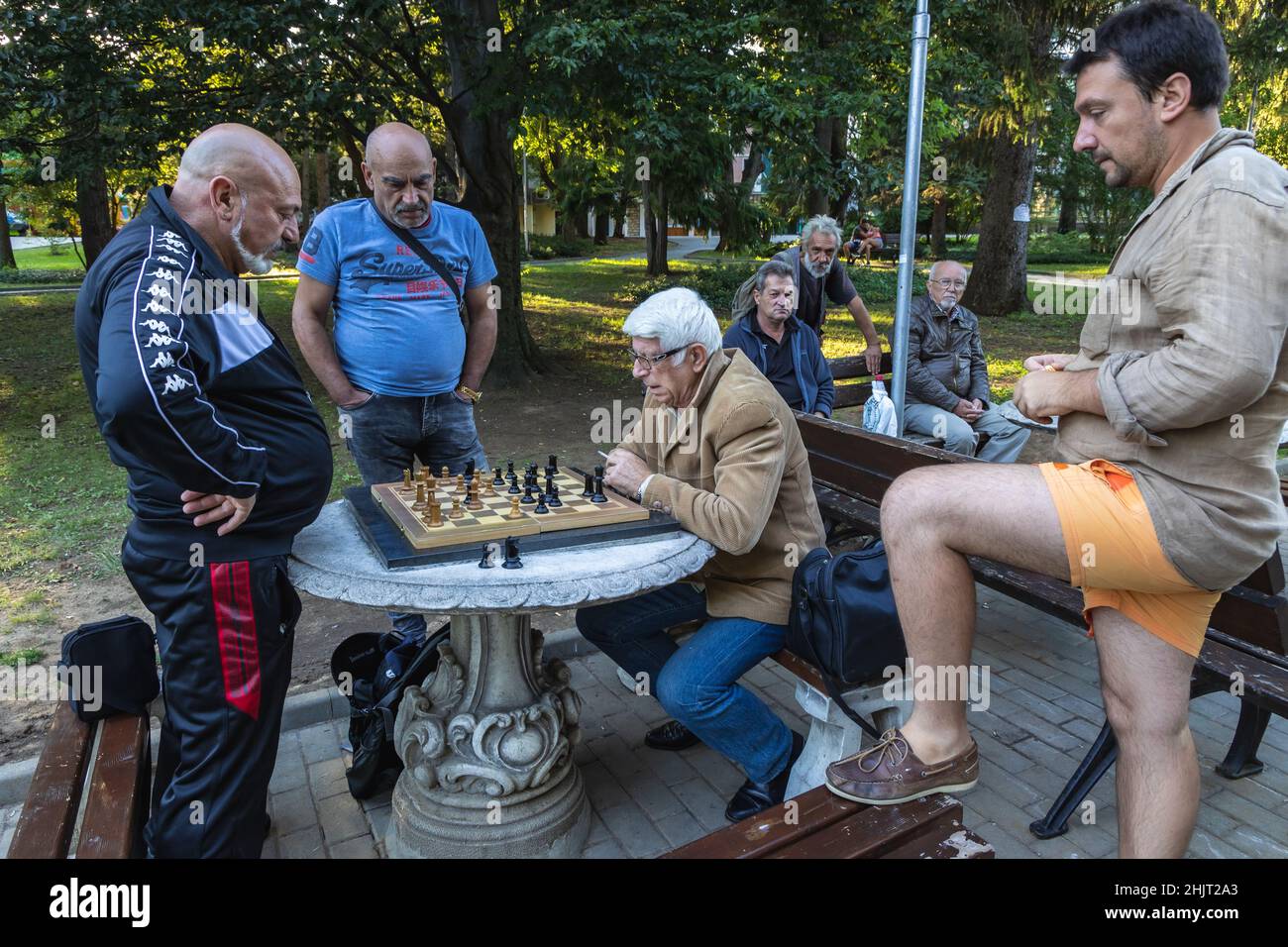 Elderly leisure centre hi-res stock photography and images - Alamy