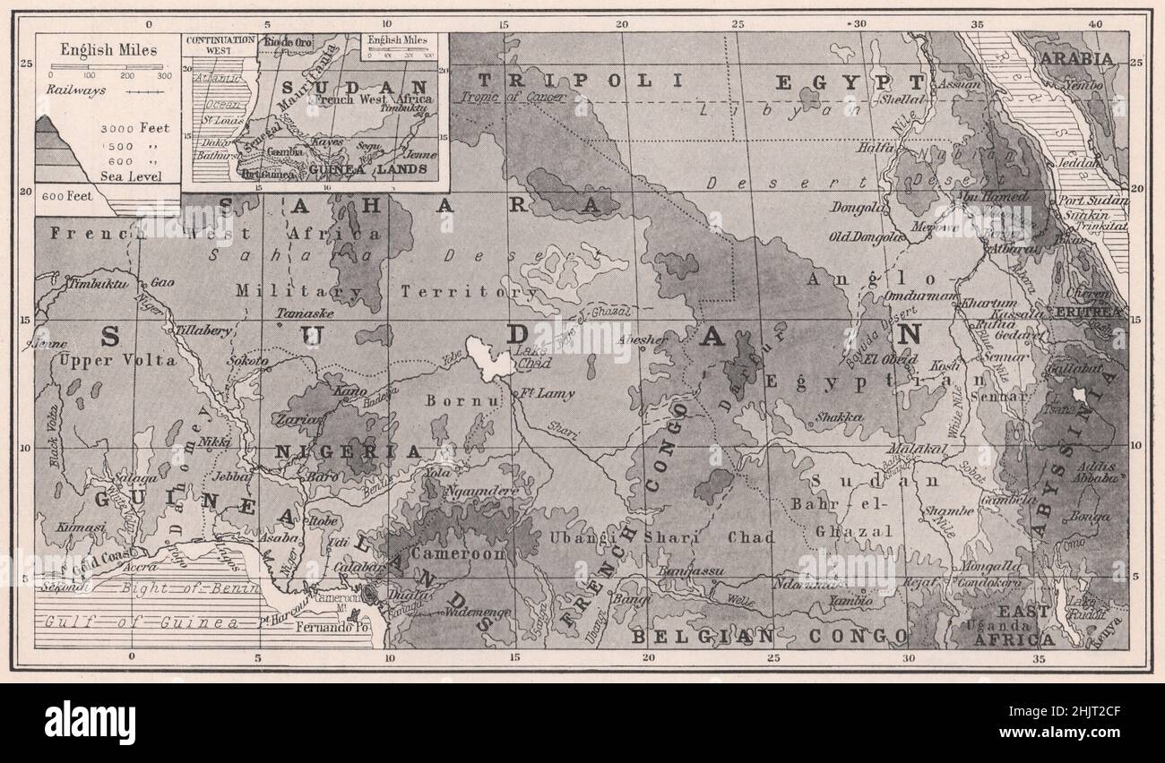 Sands and Swamps of the Sudan between the Sahara and Guinea Lands ...