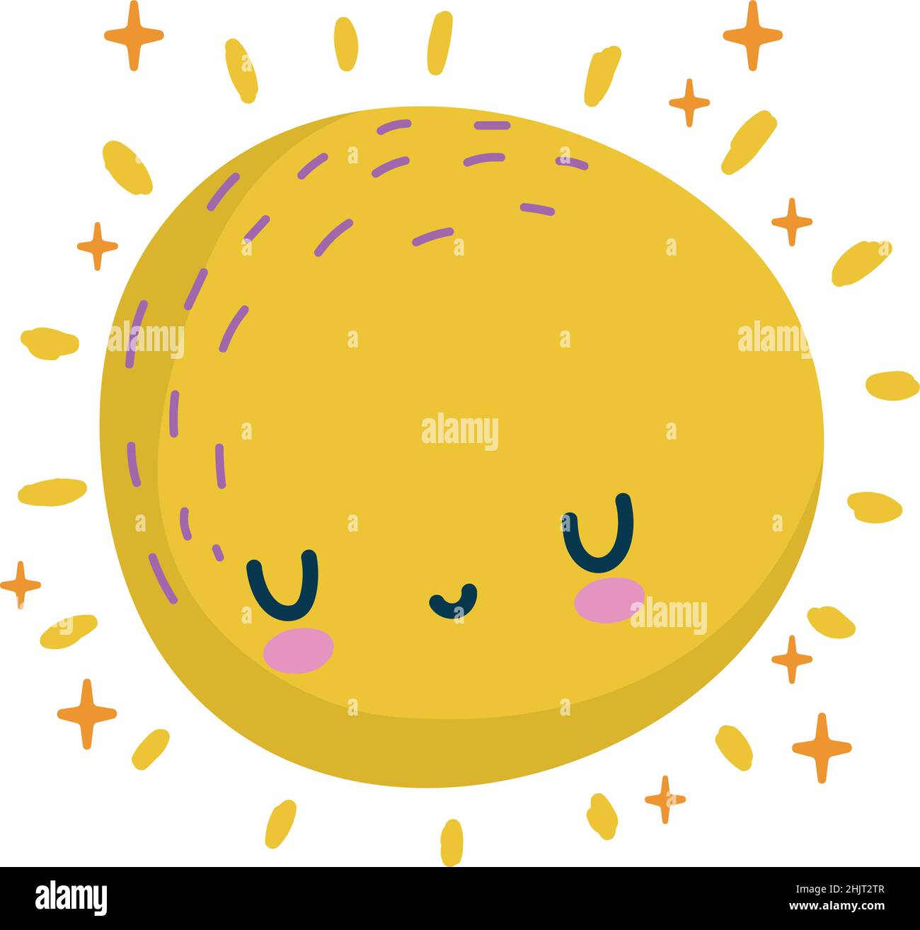 cute sun icon Stock Vector Image & Art - Alamy