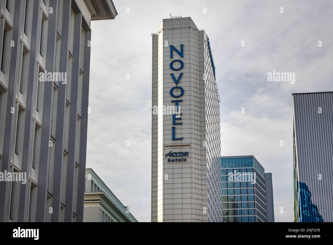 Novotel Warszawa Centrum Hotel in Warsaw, capital of Poland Stock Photo - Alamy