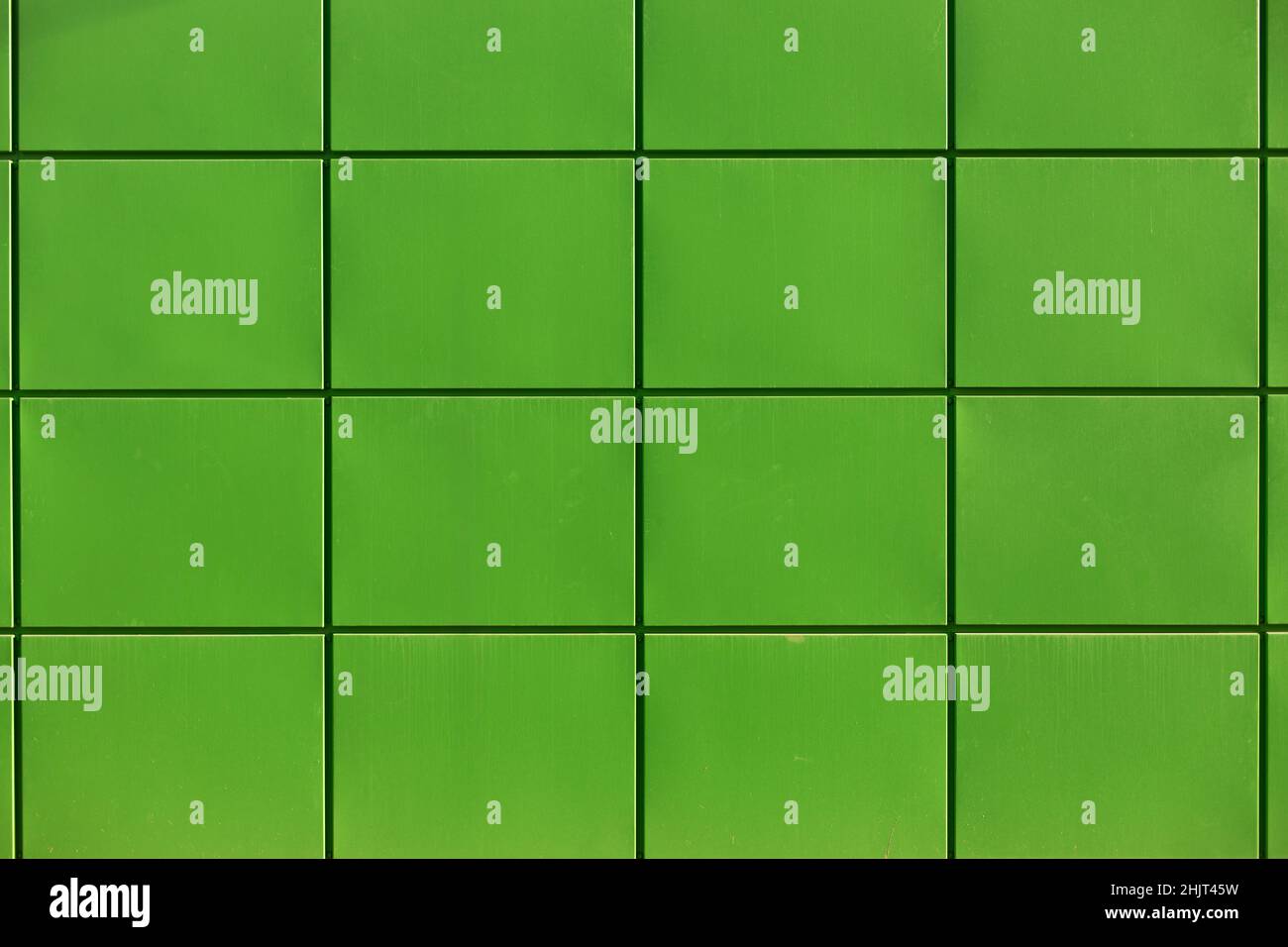 Green panels. Architecture details. Modern building. Store cladding ...