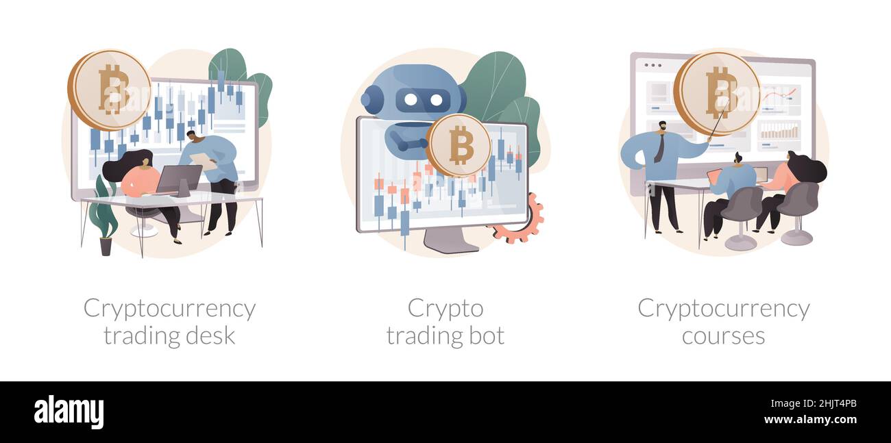 Digital tokens abstract concept vector illustrations Stock Vector Image ...