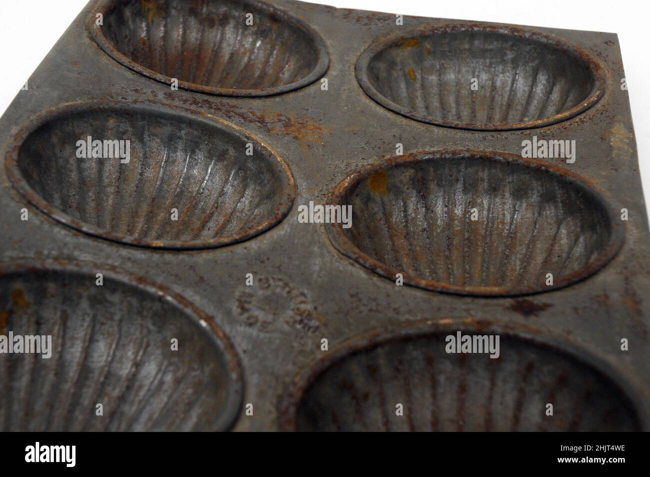 vintage object, old English mold, old iron mold Stock Photo - Alamy