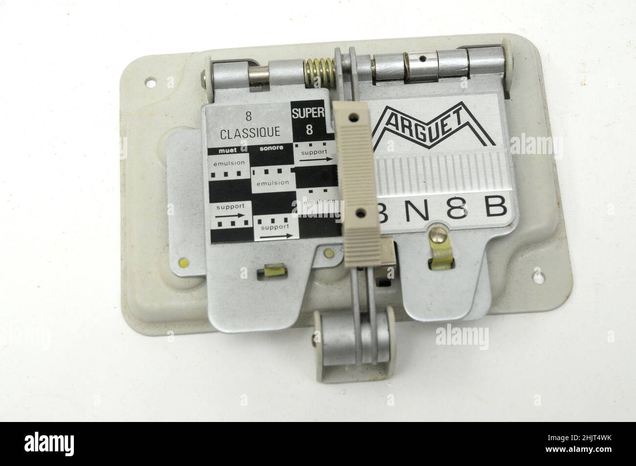 vintage object, film cutting machine Stock Photo - Alamy