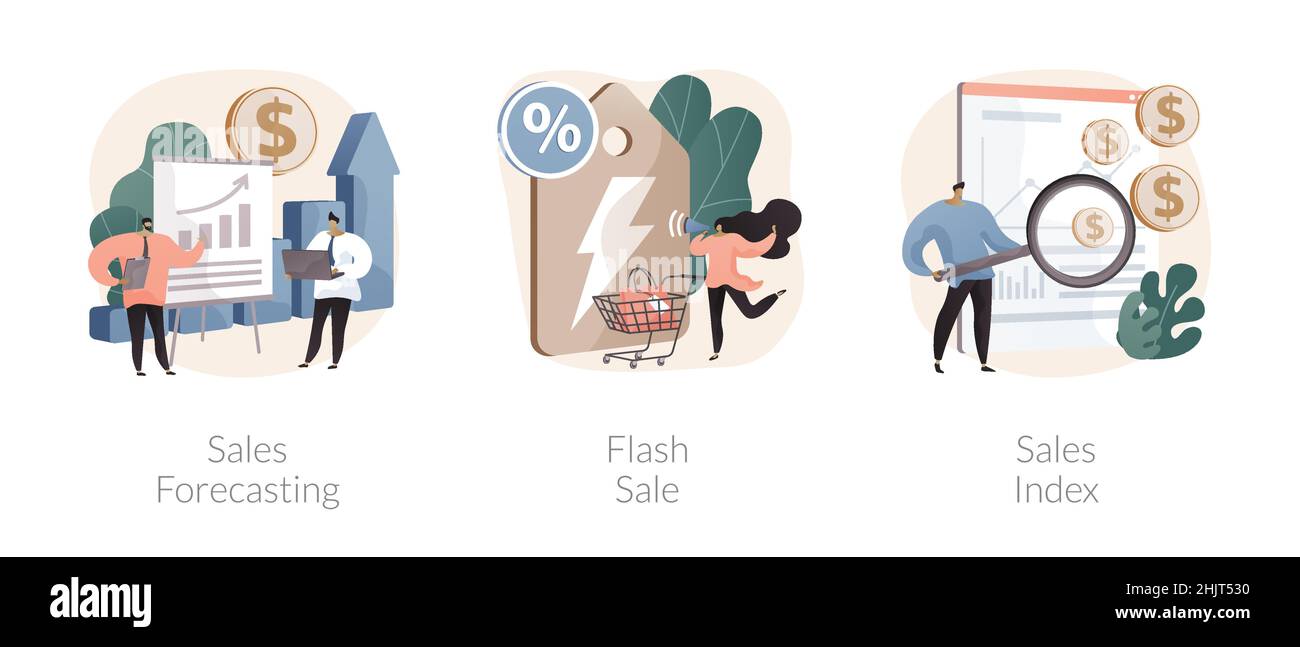 Sales Forecasting Clipart