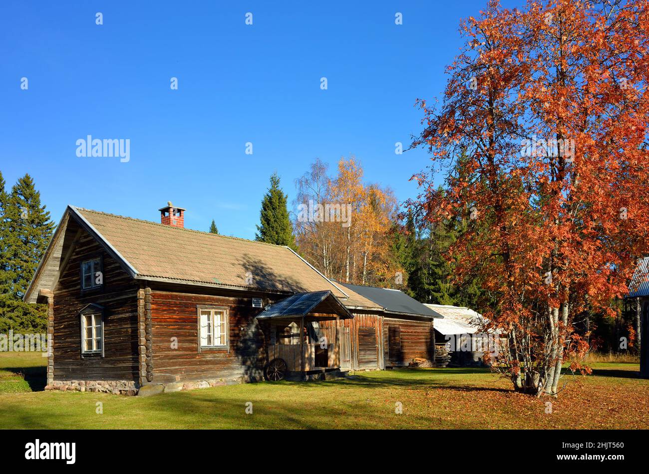 Swedish farm house old hi-res stock photography and images - Alamy