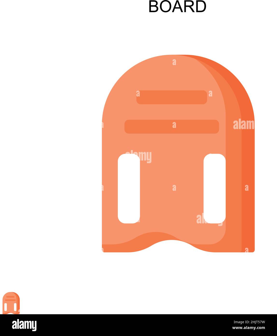 Board Simple vector icon. Illustration symbol design template for web ...