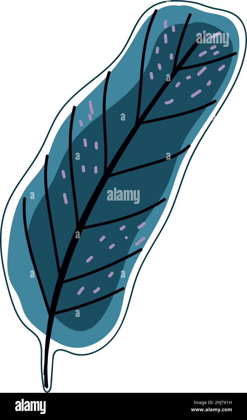 leaf foliage cartoon Stock Vector Image & Art - Alamy