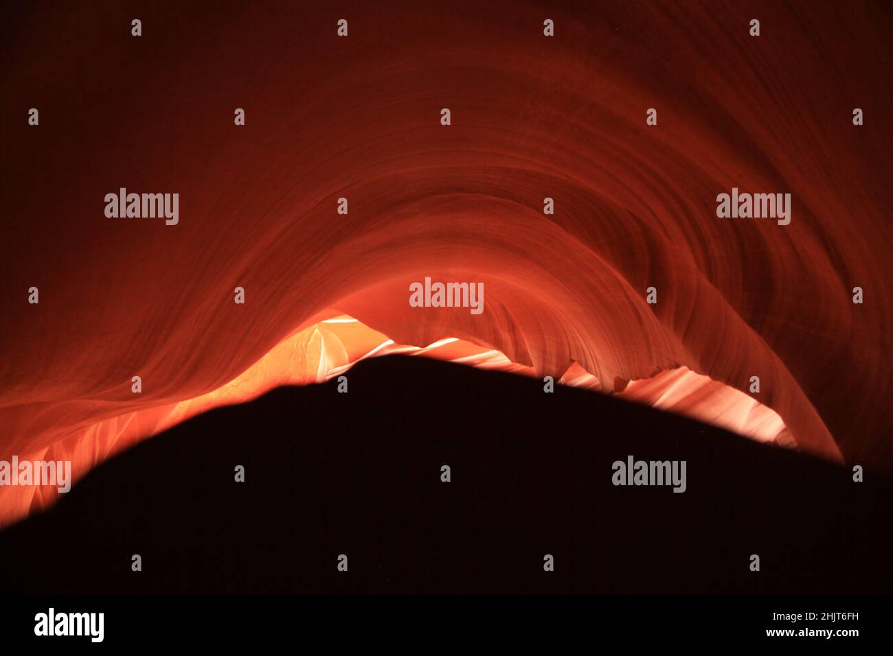The abstract representation of the rising sun created by the nature of ...