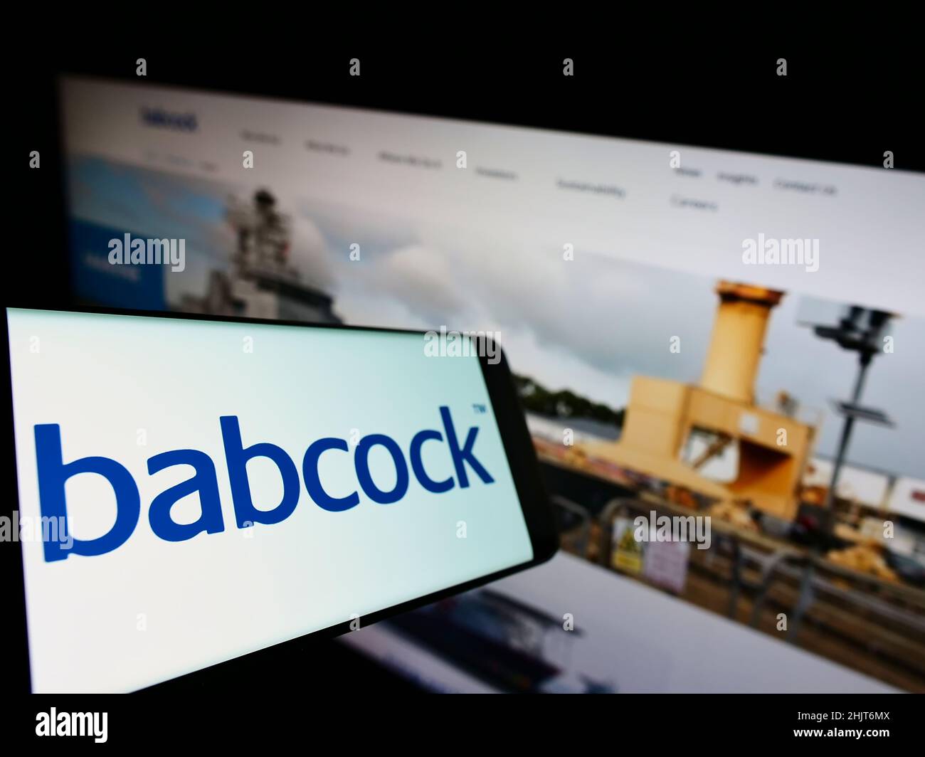 Babcock logo hi-res stock photography and images - Alamy