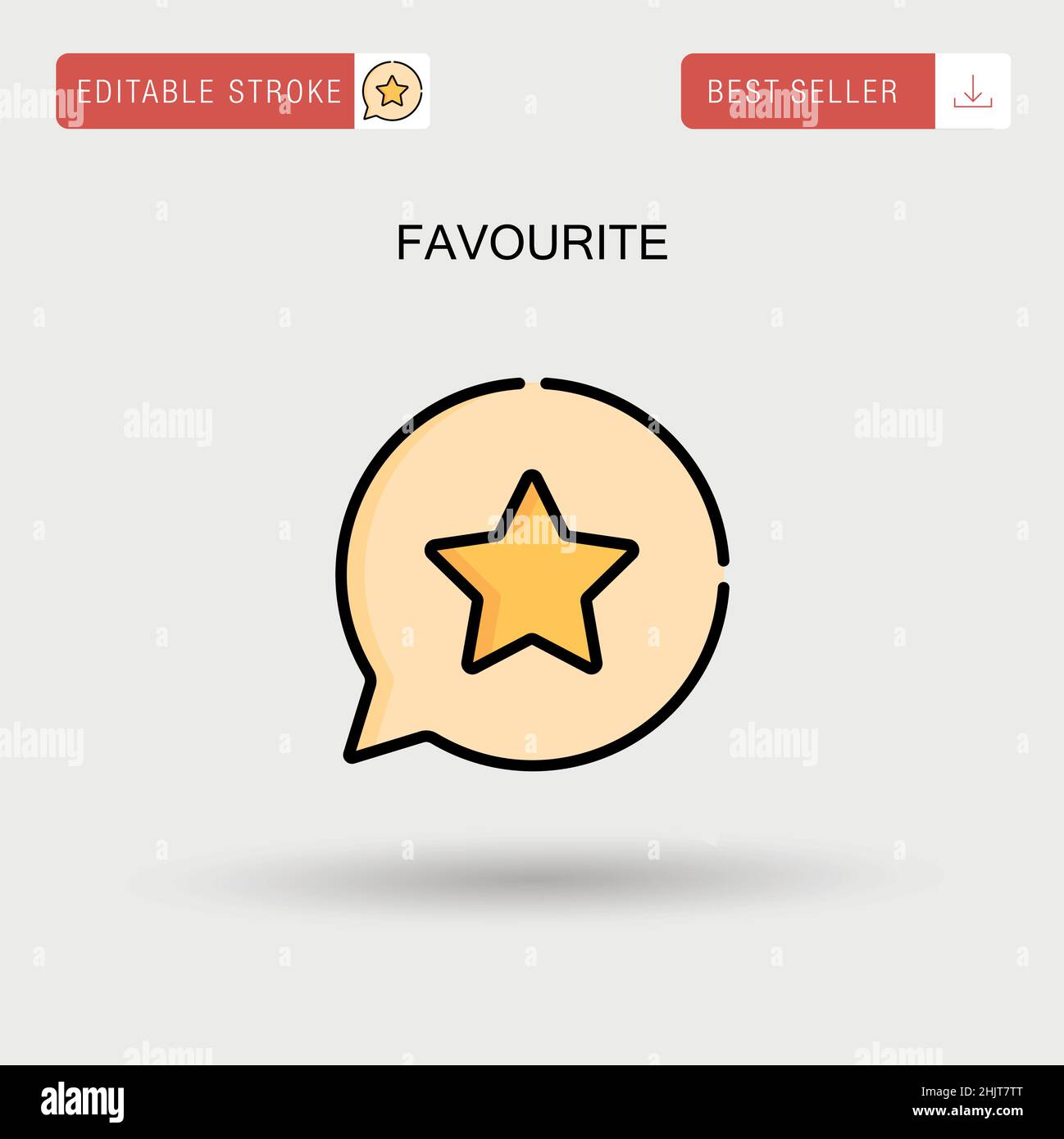 Favourite logo Stock Vector Images - Alamy