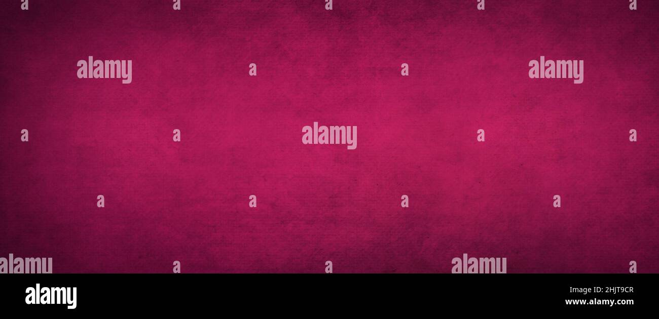 Bright pink fushia linen textured background for web or print with copy ...