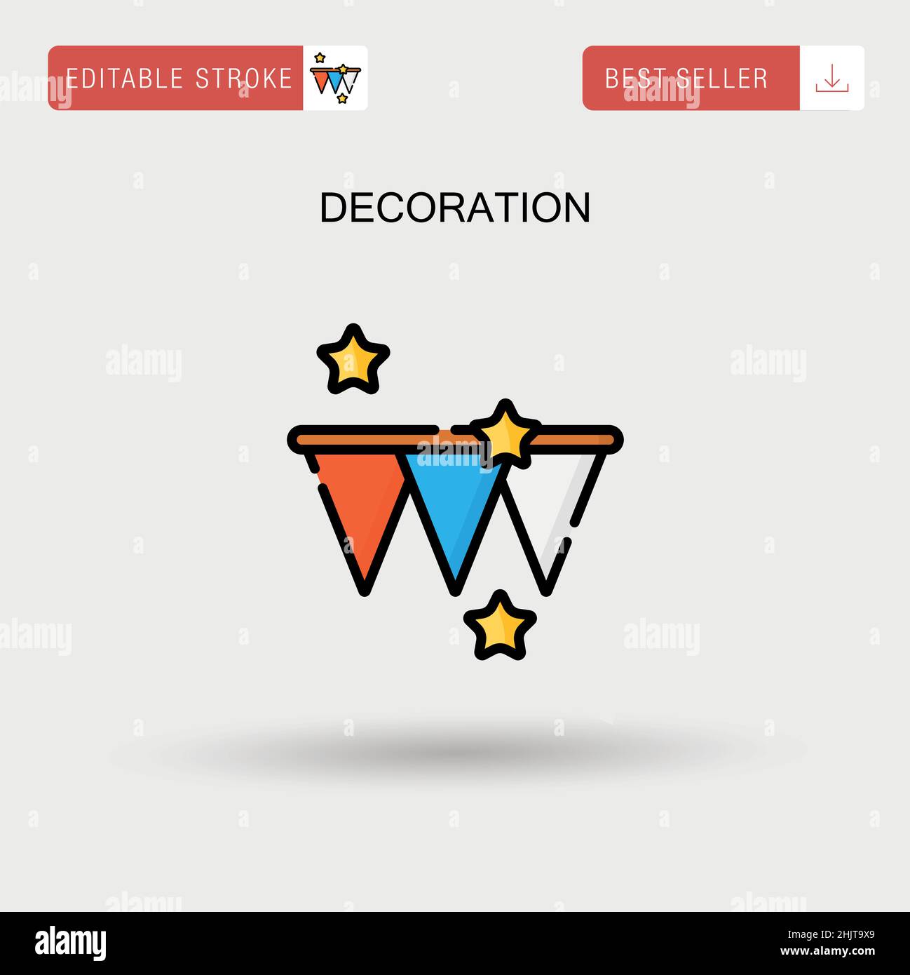 Modern home decoration Stock Vector Images - Alamy