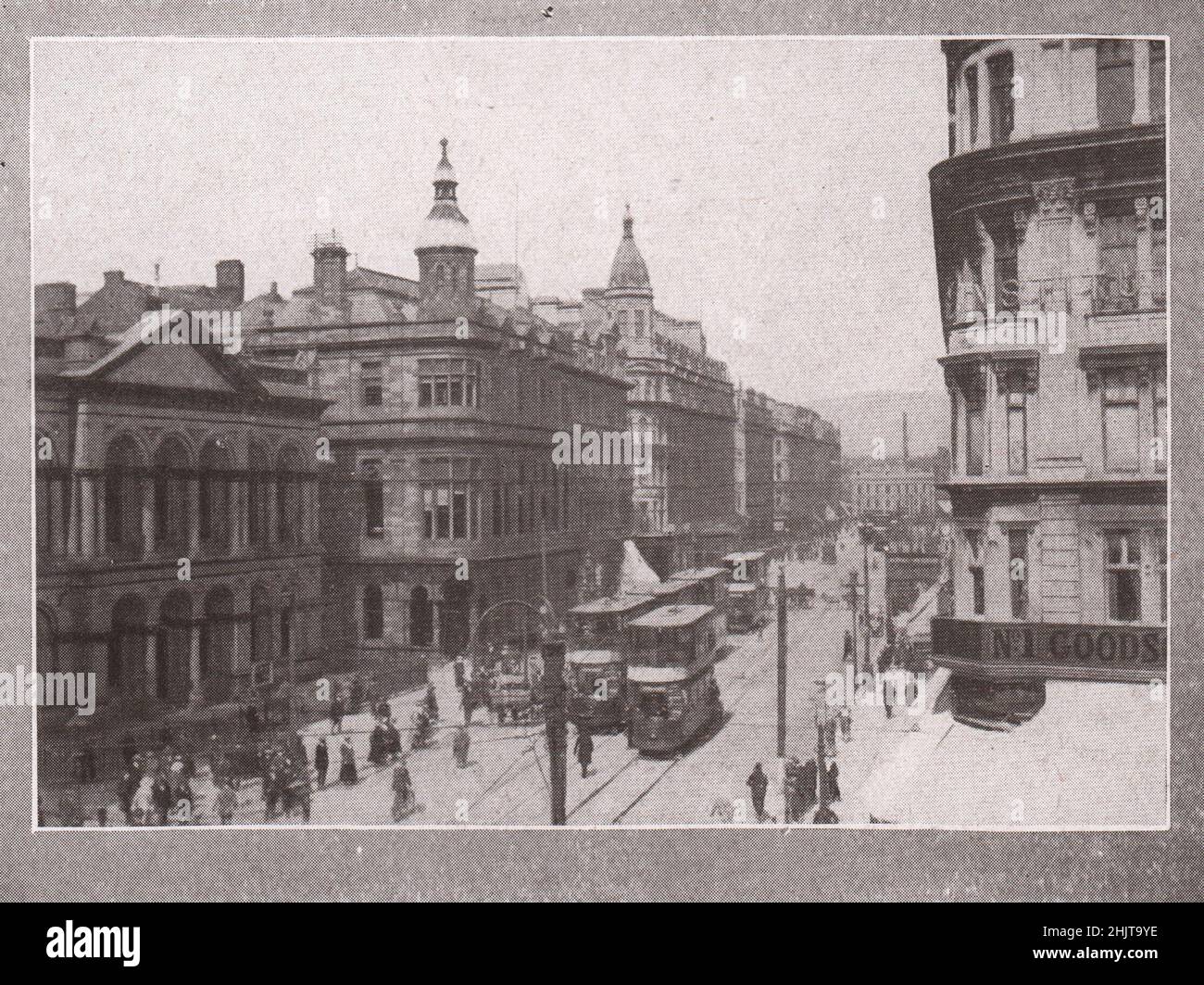 Royal Avenue, Belfast. County Antrim (1913 Stock Photo - Alamy