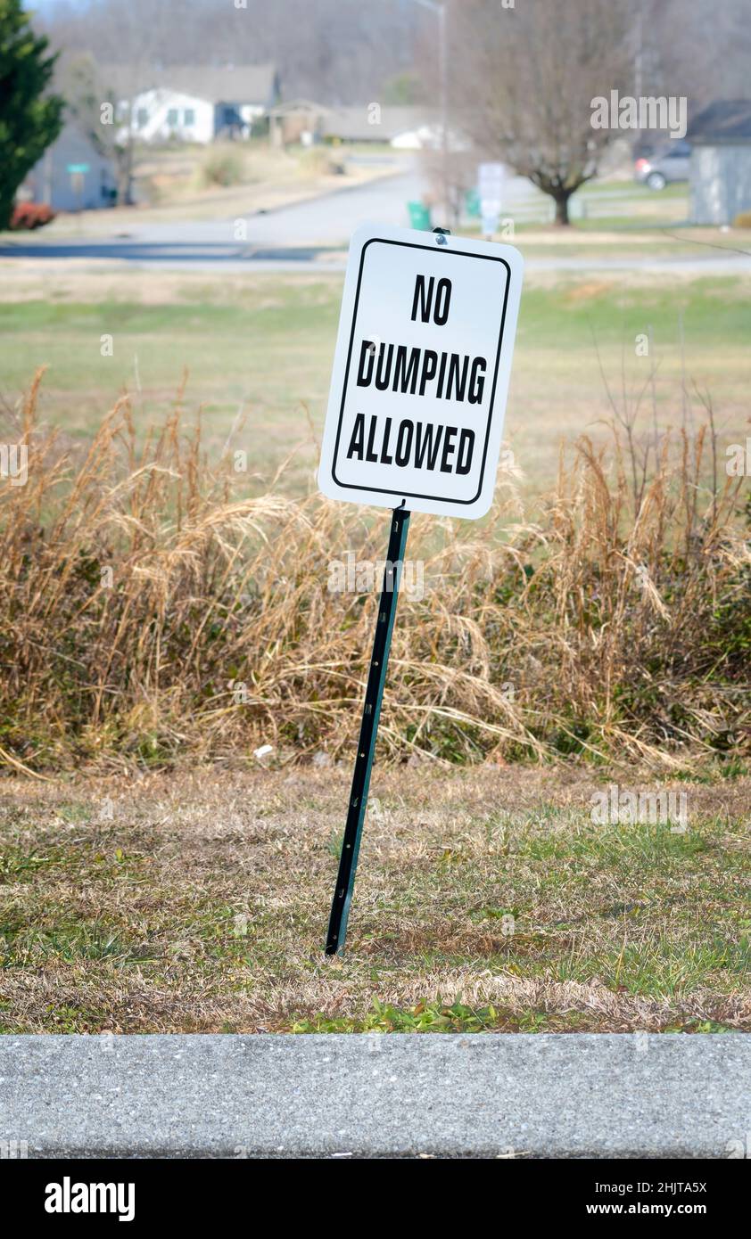 Banner on side of road hi-res stock photography and images - Alamy