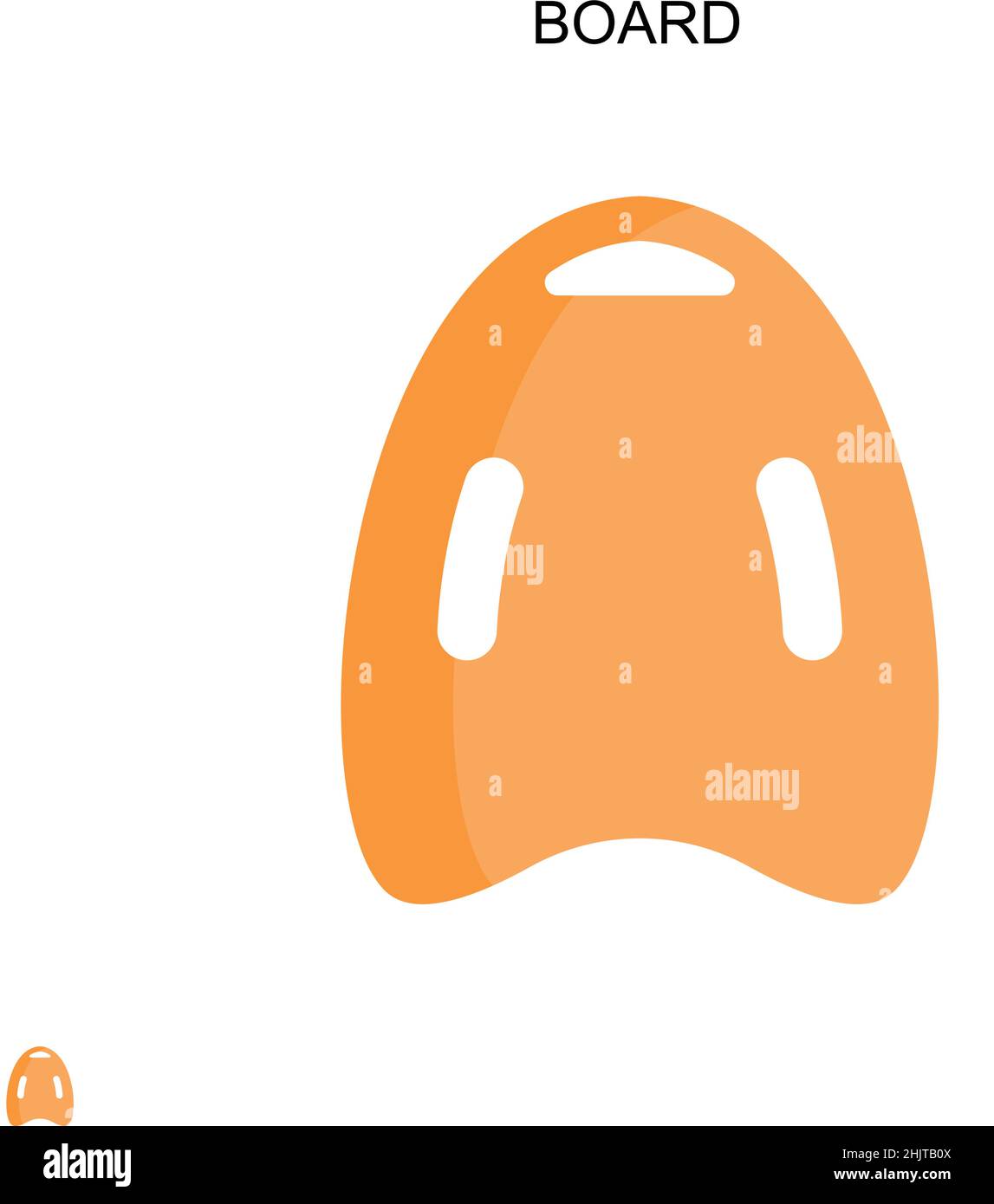 Board Simple vector icon. Illustration symbol design template for web ...