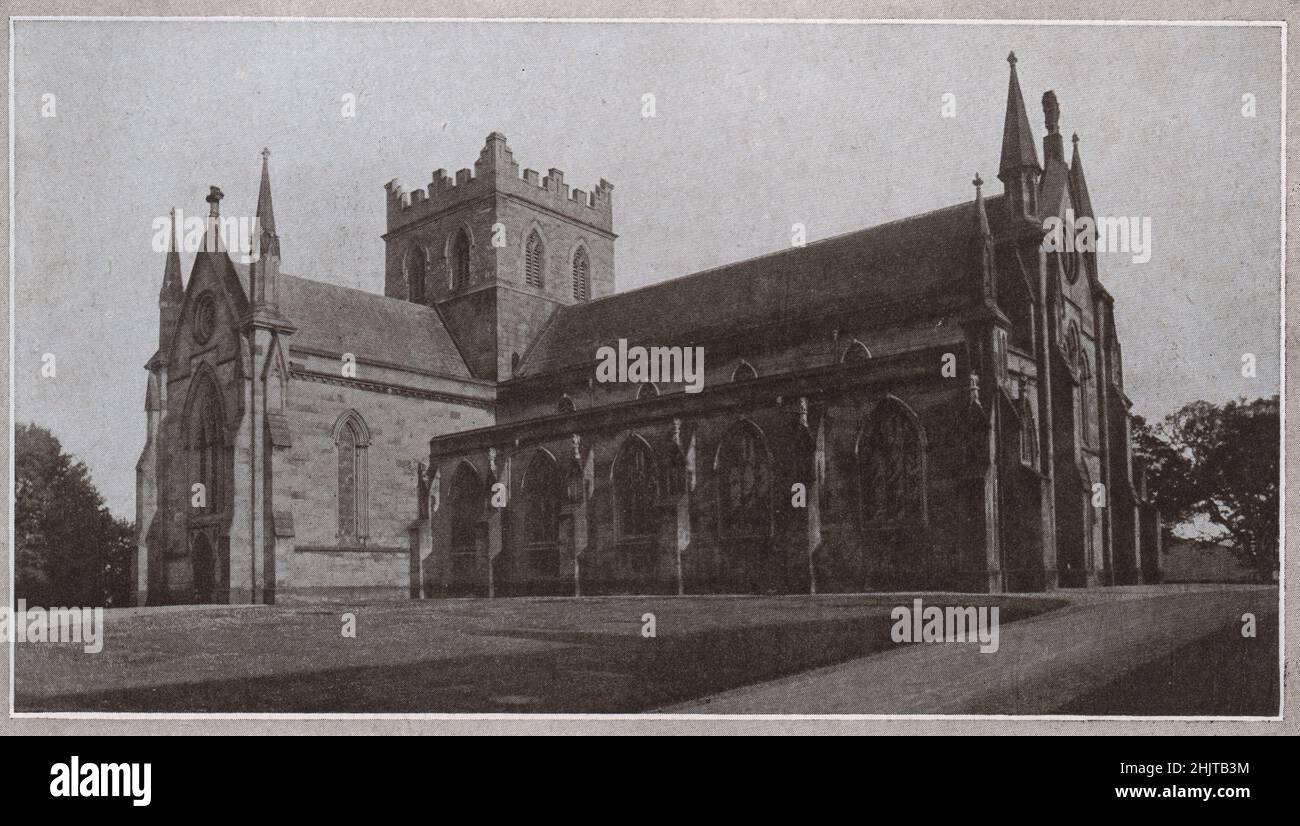 Protestant Cathedral, Armagh. County Armagh (1913 Stock Photo - Alamy