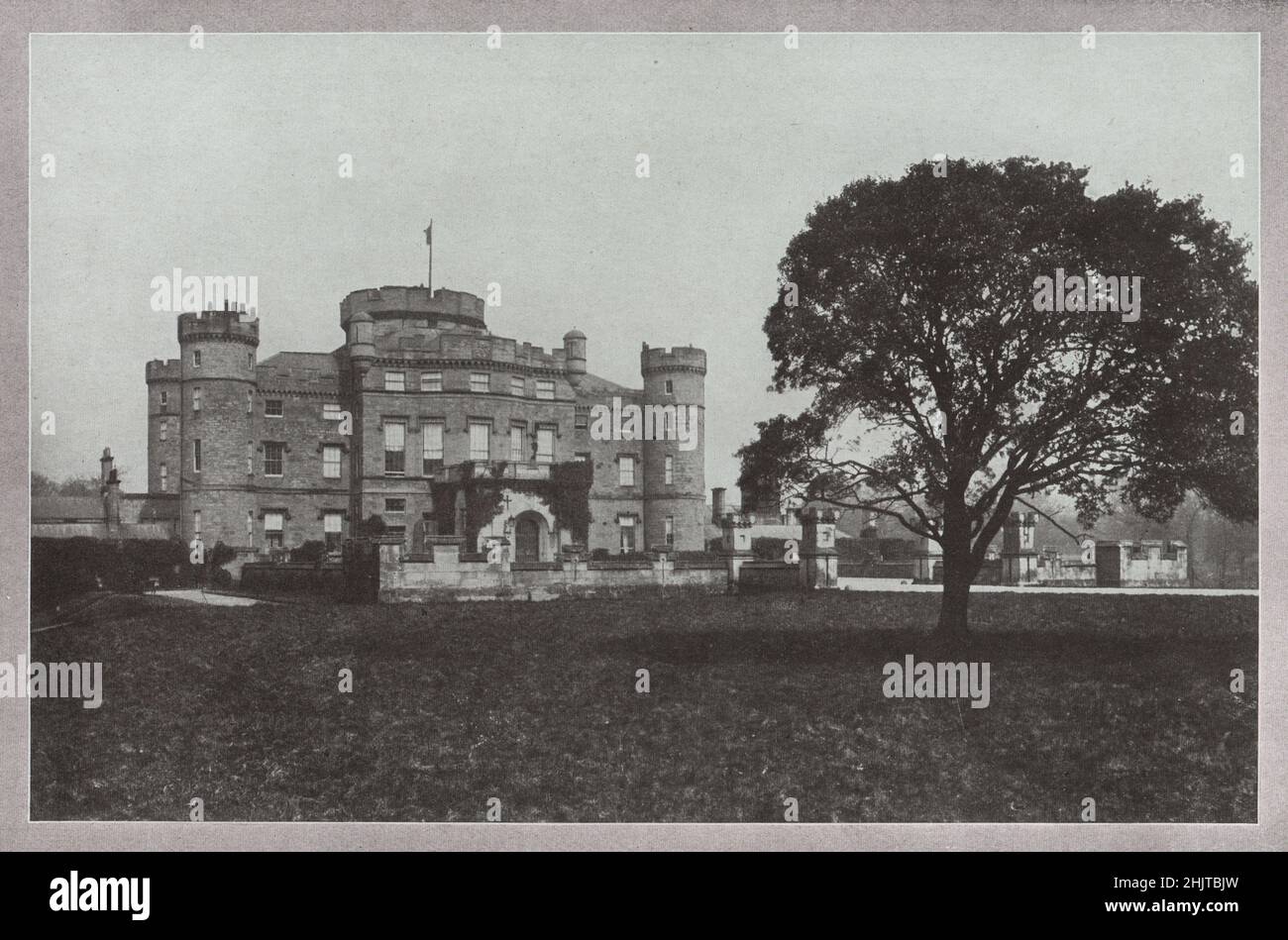 Eglinton Castle. Ayrshire (1913 Stock Photo - Alamy