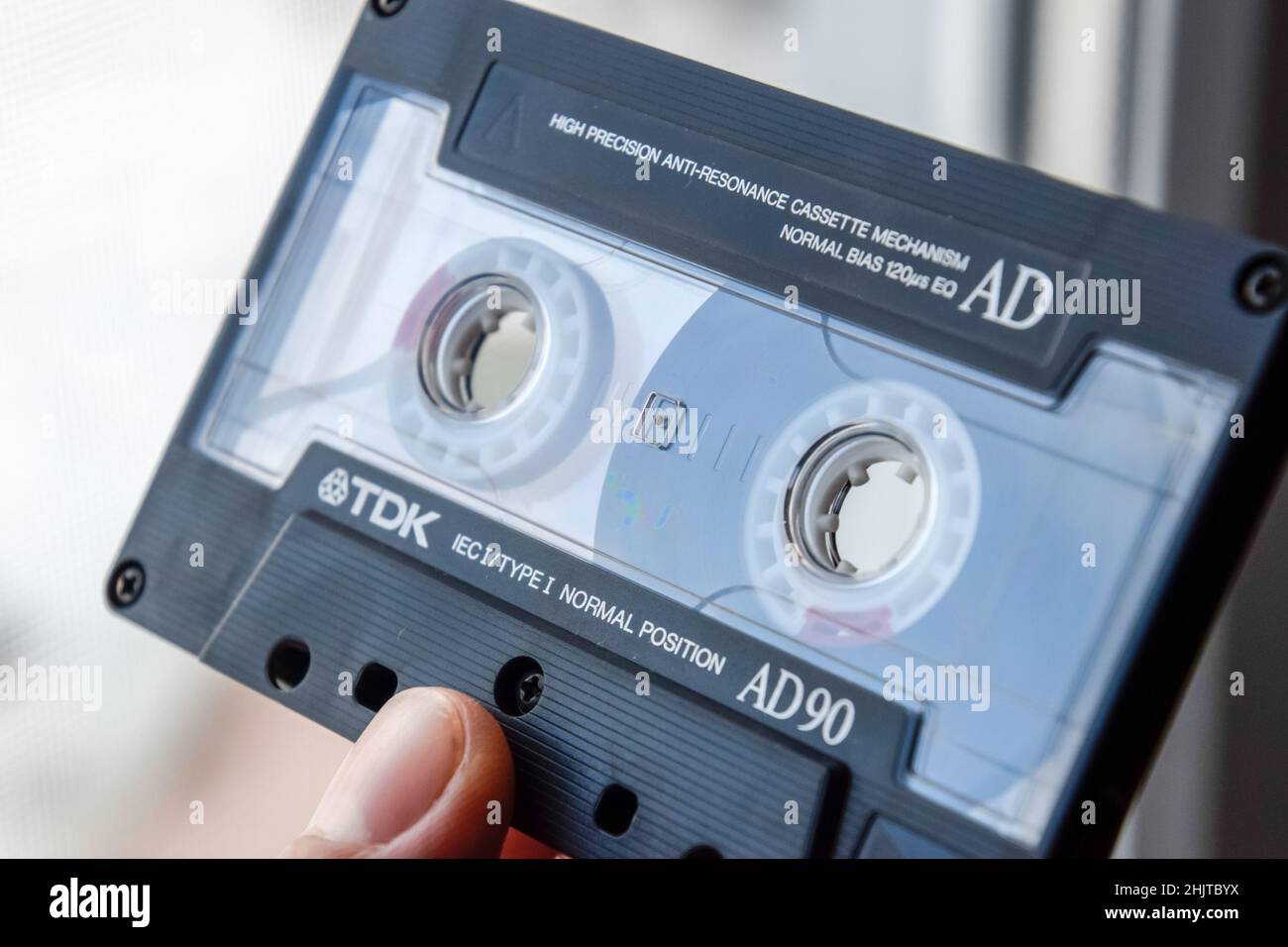 Vintage audio cassette. Retro music medium, cassette. a Retro Stock ...