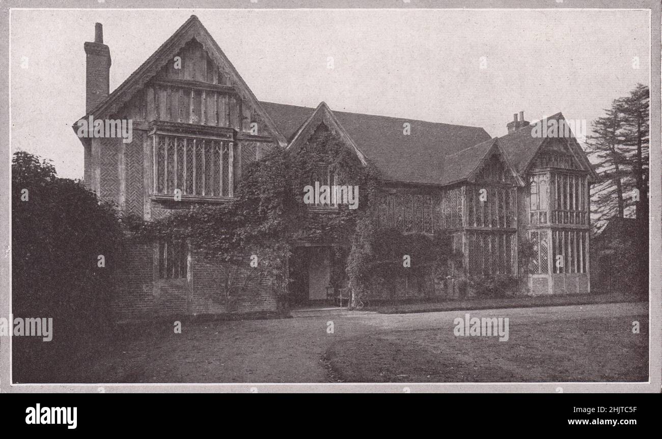 Ockwells Manor, near Maidenhead. Berkshire (1913 Stock Photo - Alamy