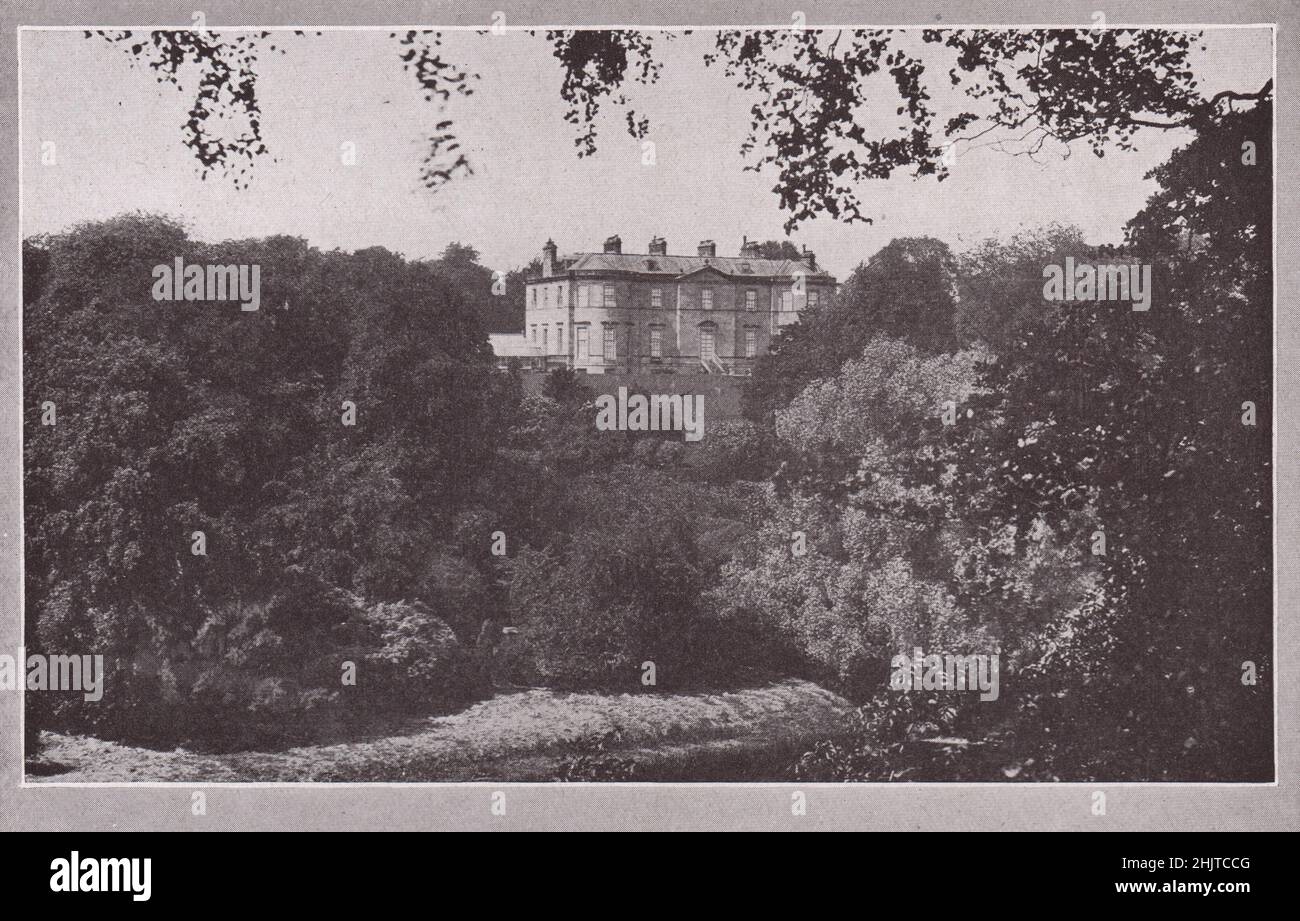 Milne Graden House, Coldstream. Berwickshire (1913 Stock Photo - Alamy