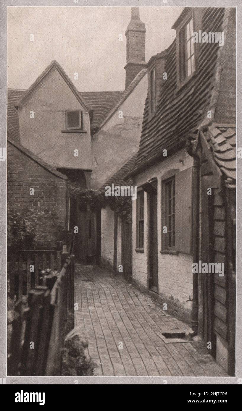 A Bit of Old Cambridge. Cambridgeshire (1913 Stock Photo - Alamy